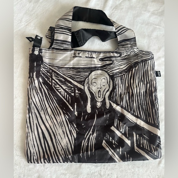 loqi | Bags | Nwot Edvard Munch Artist Packable Tote Perfect Gift For ...